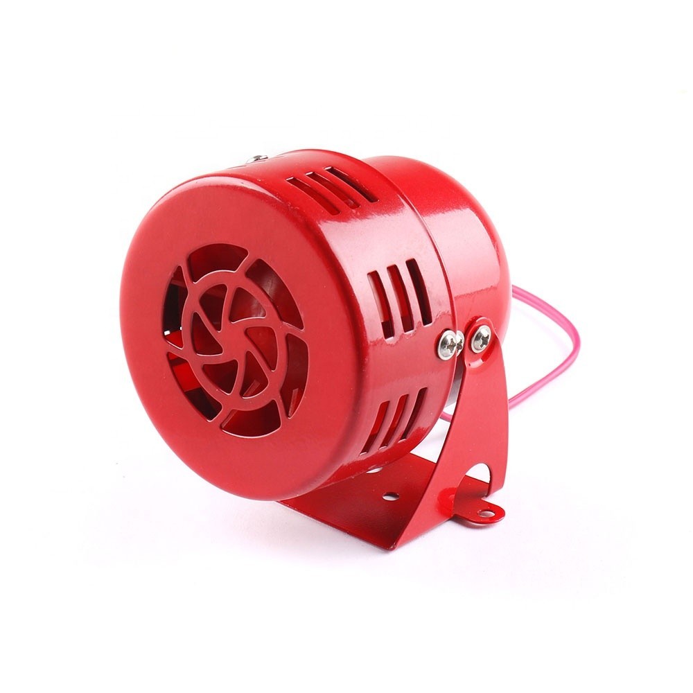 12V 105dB Sound Alarm Loud Fire Security Rescue Car Electric Air Raid ...
