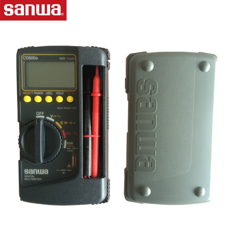 Sanwa CD800a digital multimeter / ALL-IN-ONE digital multimeter resistance, capacitance ...