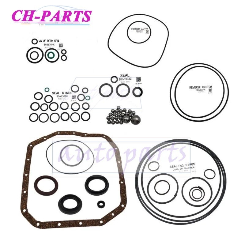 ☀K066900C K111 K112 CVT Auto Transmission Overhaul Kit Seals Gaskets Repair Pack for Toyota Alph ...