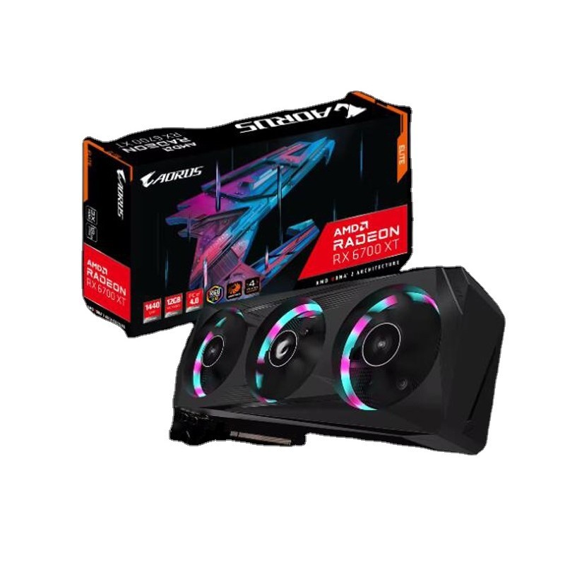 USED Graphics Card 2024 RX 6700 XT 16G GIGABYTE GPU SECOND HAND ...
