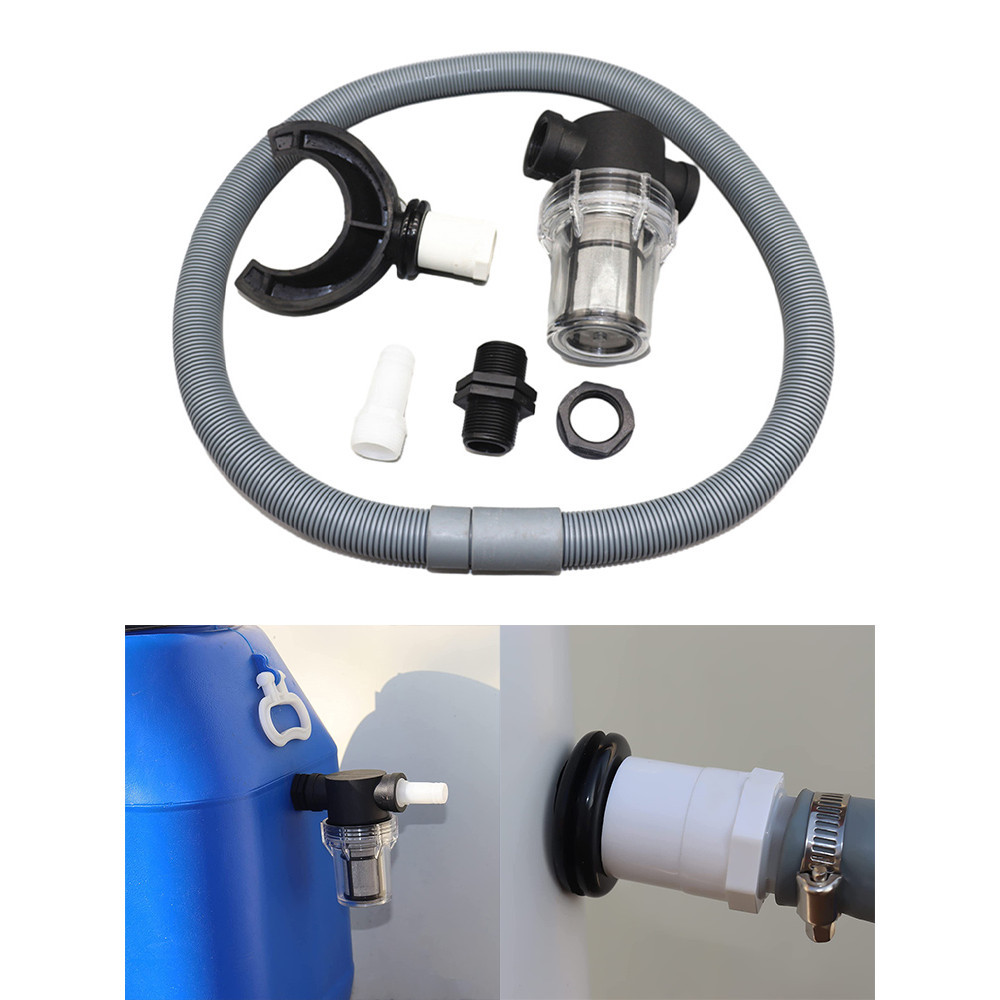 Rain Barrel Connector Kit Roof Rainwater Collector Rain Barrel Diverter ...