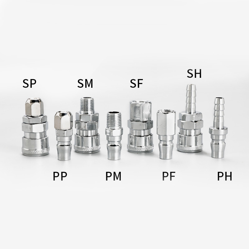 Pneumatic fitting C type quick connector high pressure coupling SP SF ...