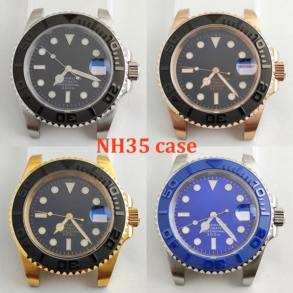 JBHV Newly launched NH35 case 40mm Men Watch Case Stainless Steel ...