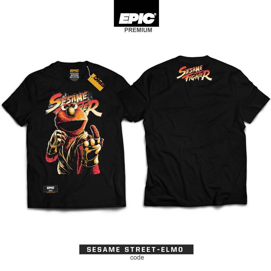 PREMIUM - ELMO - SESAME STREET - EPIC CLOTHING STREETWEAR (100% HYBRID ...