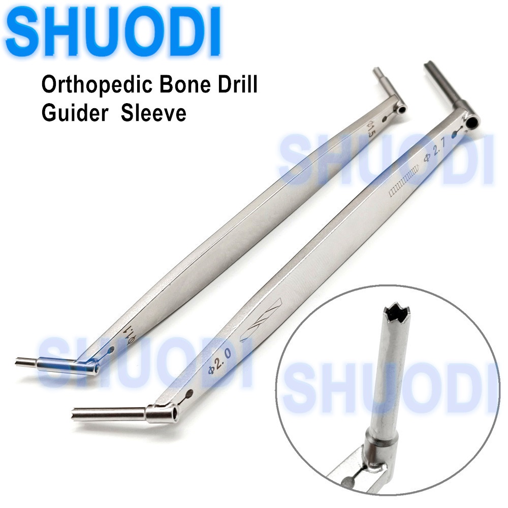 ⋛Orthopedic instrument Bone Drill Bits Guider Sleeve Orthopedic Drill ...