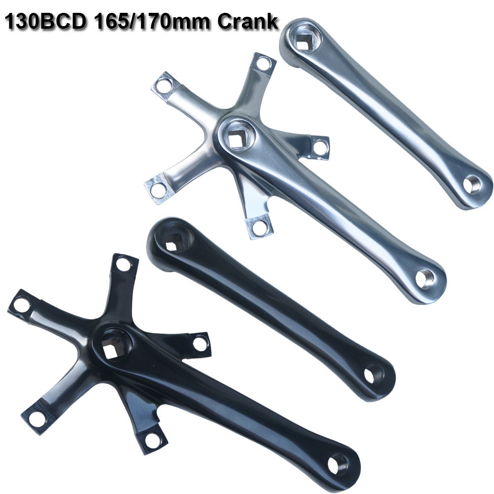 Pedalier Exerciseur Folding Bike Crankset 52T Square Hole 170mm CNC ...