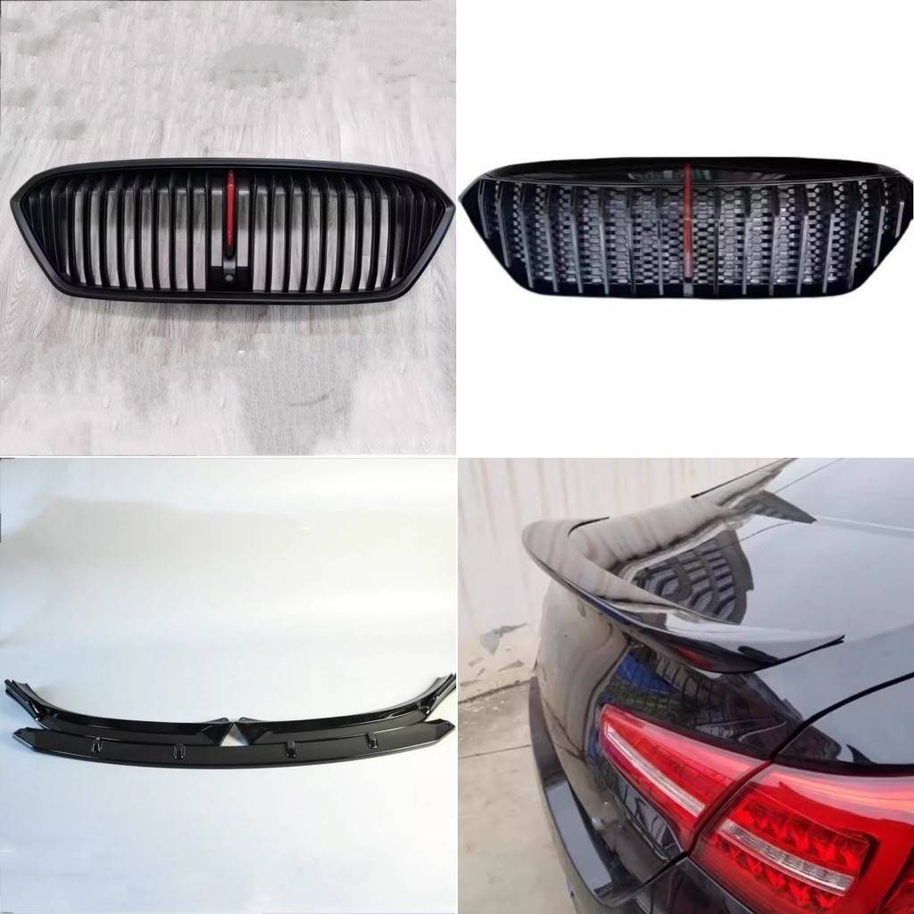 웃Body Kit Grill Mask Grid Radiator Grille Front Bumper Net Front Lip ...
