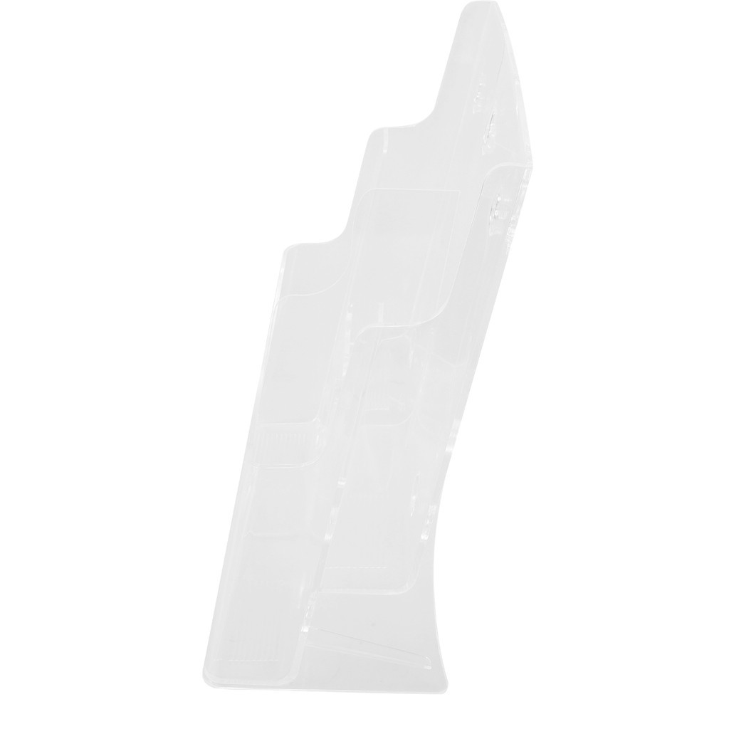 ☺Files Rack Magazine Stand Clear Brochures Holder Display A4 Leaflet ...