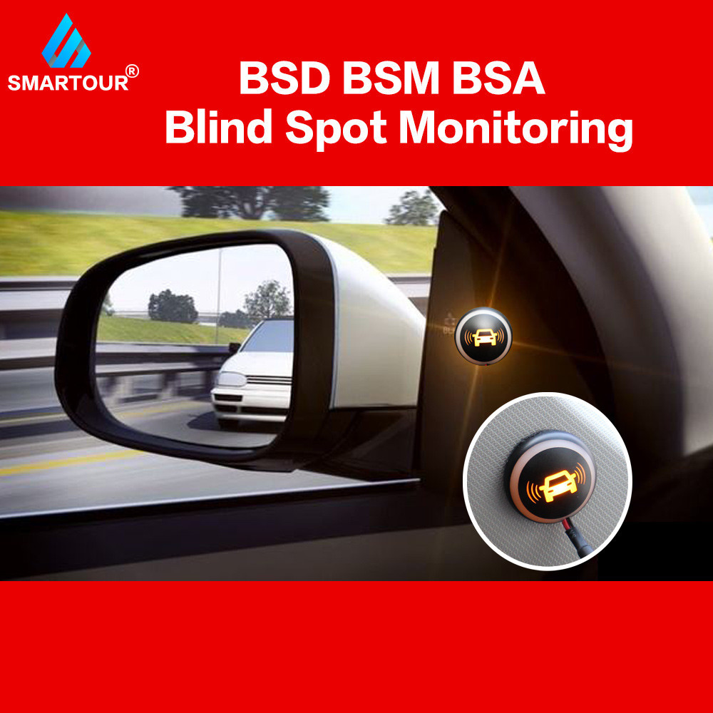 Smartour Car Blind Spot Mirror Radar Detection System BSA BSD BSM Microwave Blind Spot ...