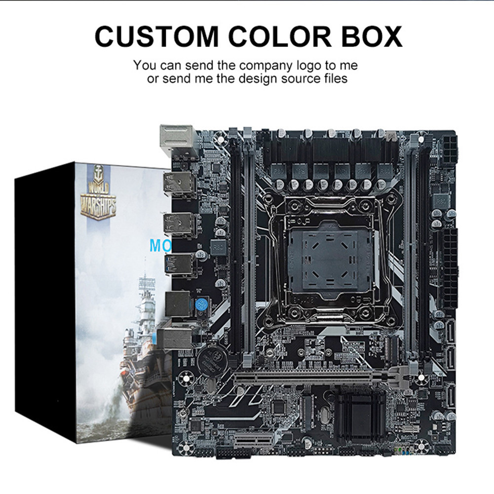 ☫X99 LGA 2011-3 Motherboard Computer Motherboard PCIE16X 4*DDR3 Max ...