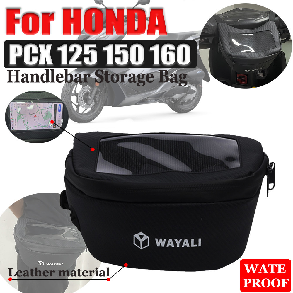 For HONDA PCX125 PCX150 PCX 150 125 160 Motorcycle Front Tool Bags ...