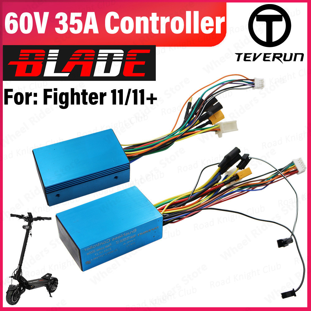Original Teverun Fighter 11/11+ Sine Wave Controller 60V 35A for APP ...