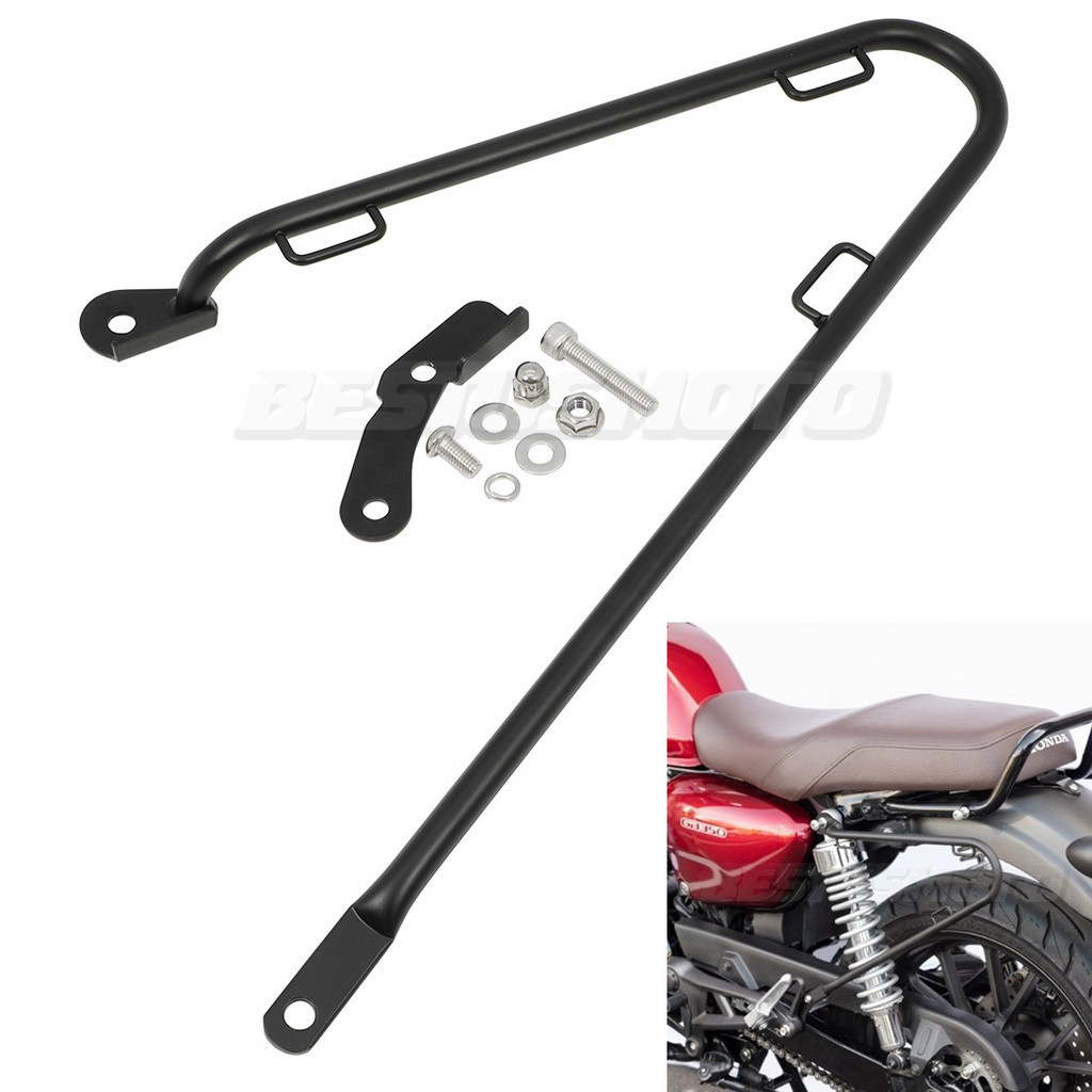☏Motorcycle Left Side Pannier Rail Saddlebag Supports For Honda GB350 ...