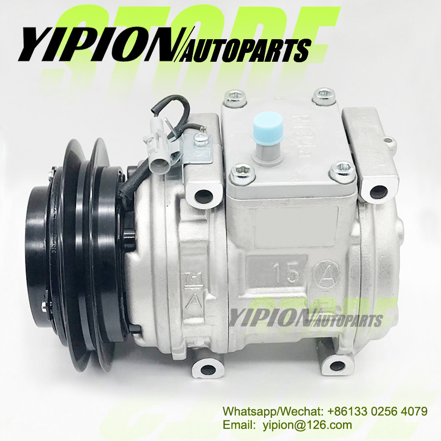 ☫10PA15C A/C AC Compressor for TOYOTA HILUX RN85 90 105 106 LANDCRUISER ...