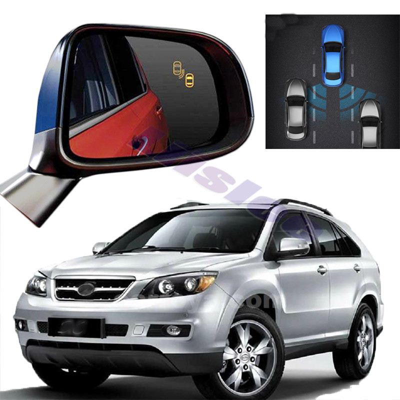 ♥Car BSM BSD BSA Radar Warning Safety Driving Alert Mirror Detection ...