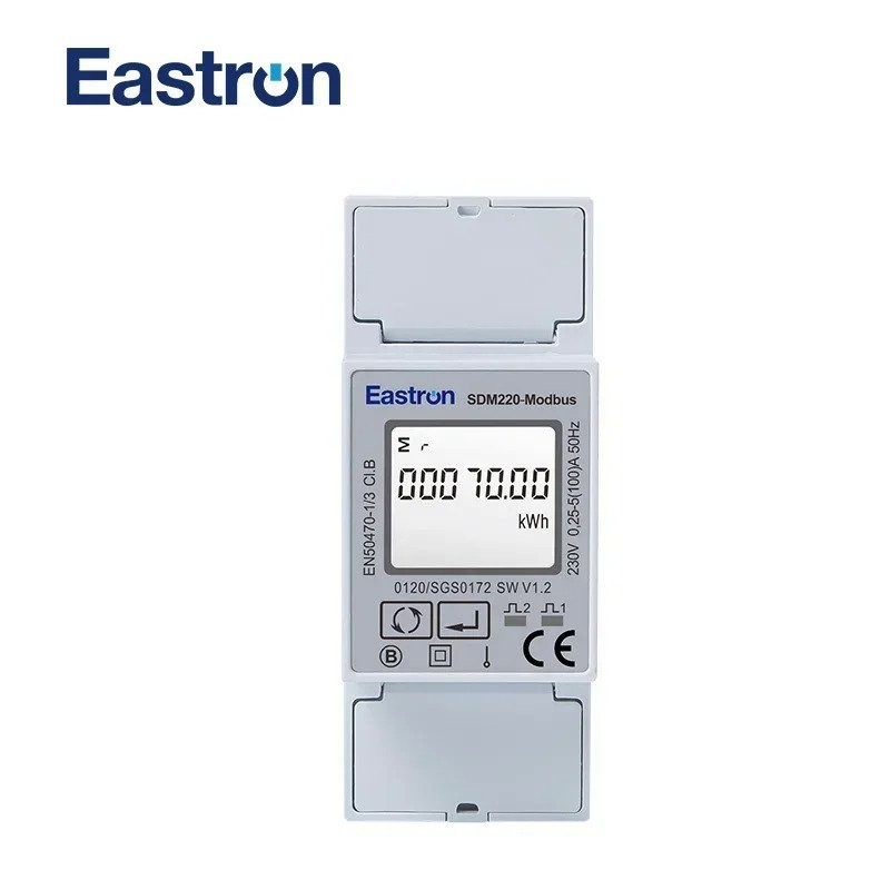 SDM220Modbus MID din rail energy meter ampermeter medidor de consumo ...
