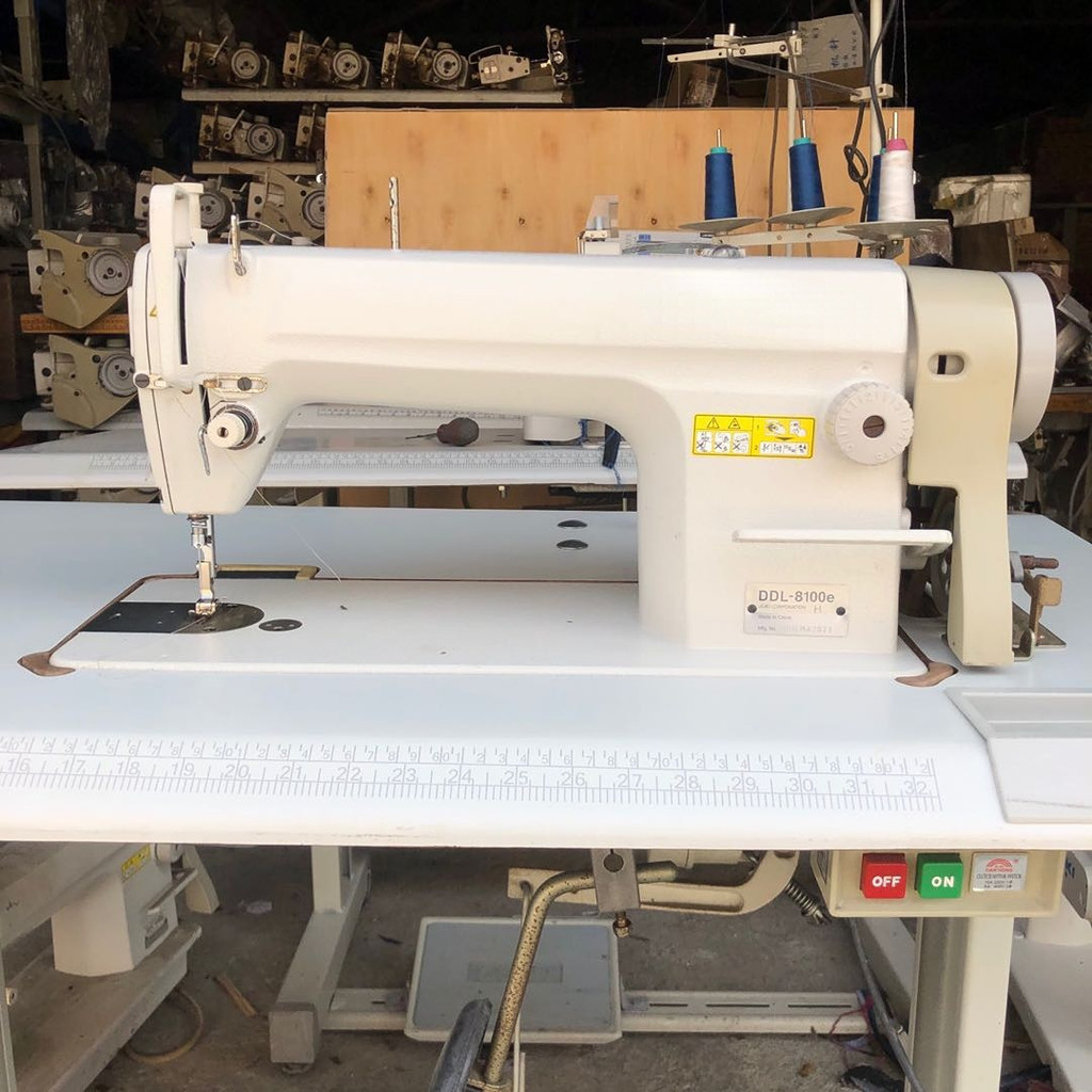 ~Good condition used single needle lockstitch industrial sewing machine ...