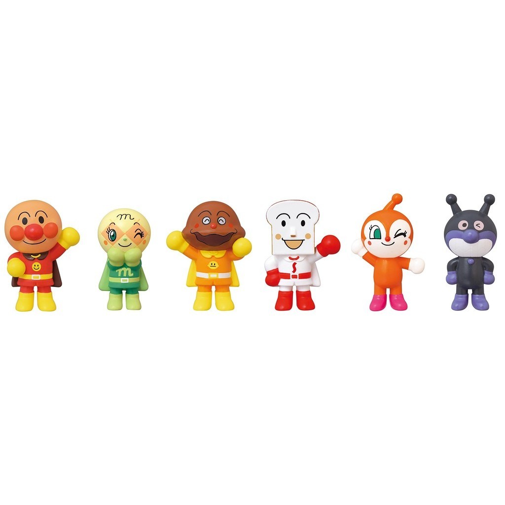 SEGA TOYS Anpanman Museum Series Genki 100 Bye! Friends Set 【Direct ...