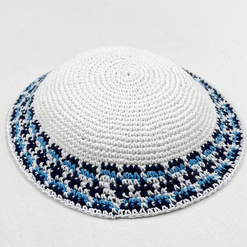 Handmade Knitted Kippah for Men Boys and Kids Yamaka Hat Kippot ...
