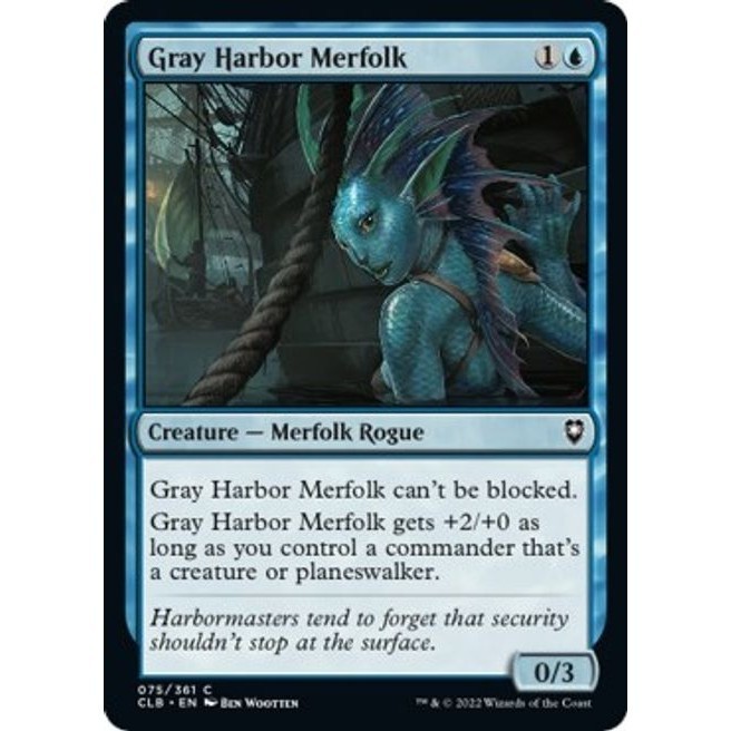 Gray Harbor Merfolk - Magic The Gathering (MTG) | Shopee Philippines