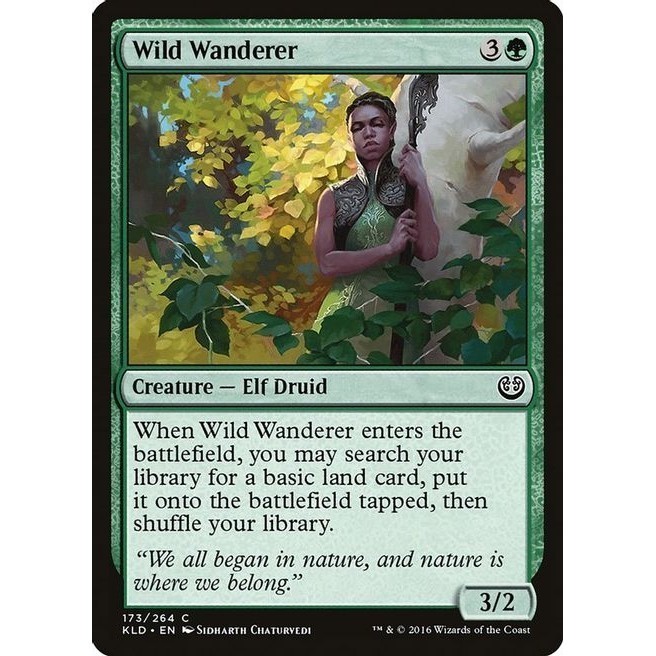 Wild Wanderer - Magic The Gathering (MTG) | Shopee Philippines