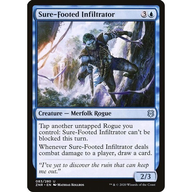 Sure-Footed Infiltrator - Magic The Gathering (MTG) | Shopee Philippines
