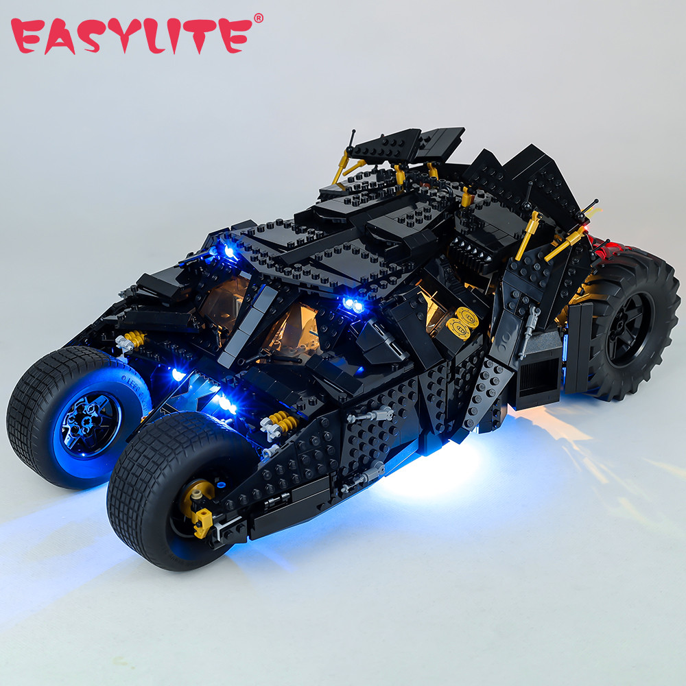 EASYLITE LED Light Set For Batmobile Tumbler 76240 Car Toys Blocks ...