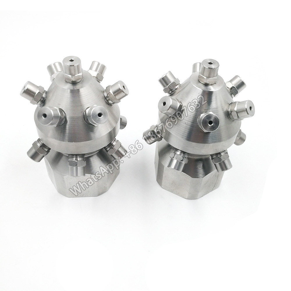 ⚡13-Head Internal Thread Large Flow Process Tank Cleaning Nozzle garden ...