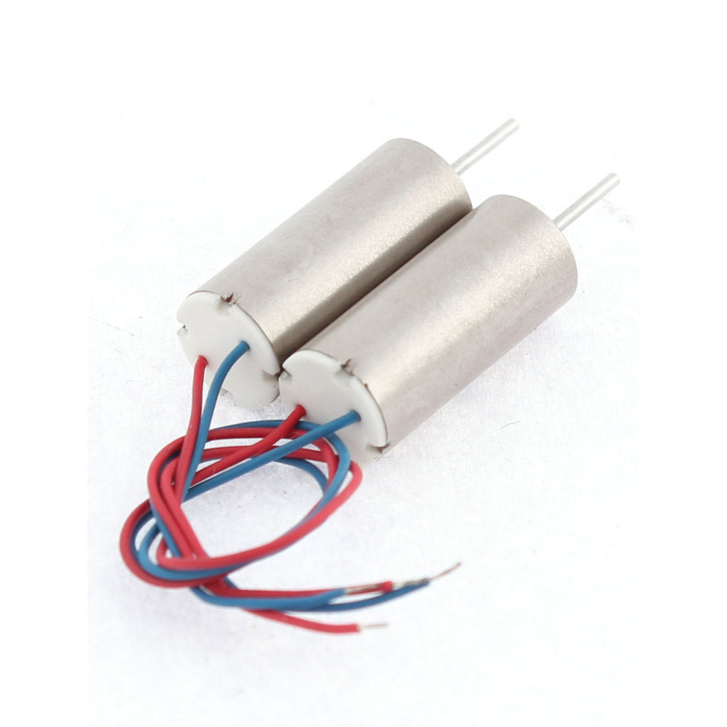 2Sets DC 3.7V 40000RPM Micro DC Motors With Propeller RC Model Airplane ...