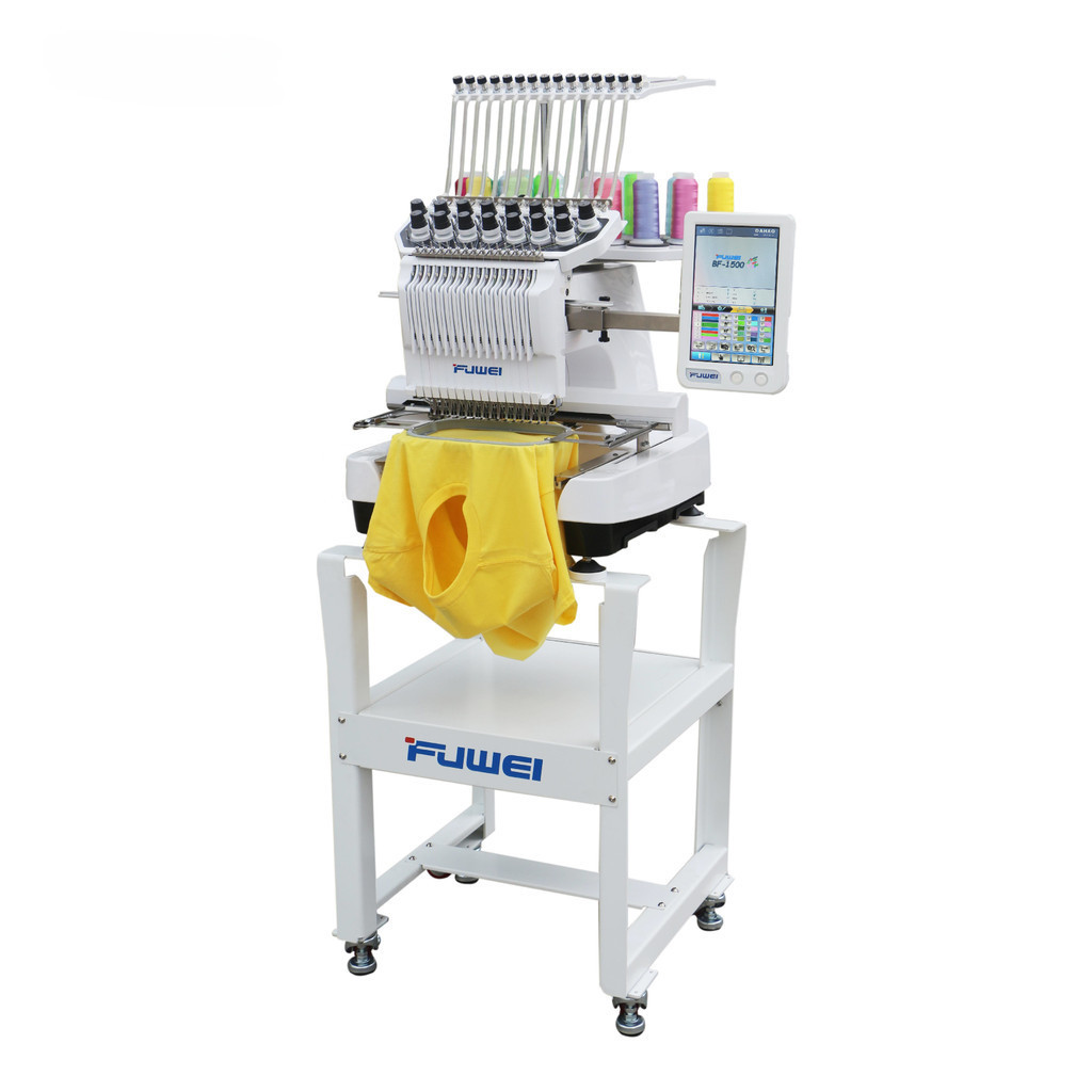 ☚fuwei household mini model Single Head Computerized Embroidery Machine ...