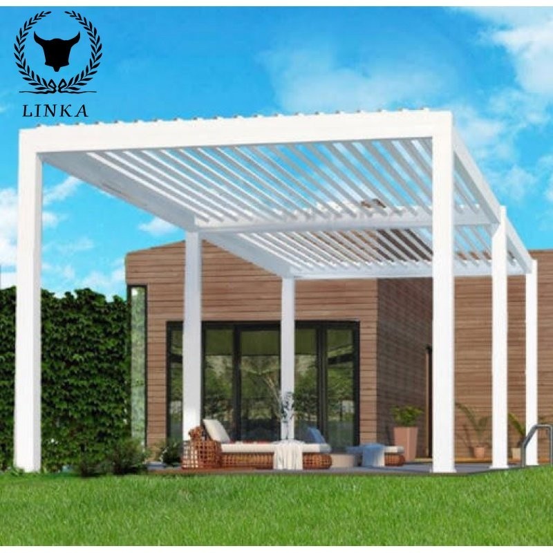 -FREE 3D DESIGN Outdoor Aluminium Louver Bioclimatica Home Louvre Kits ...