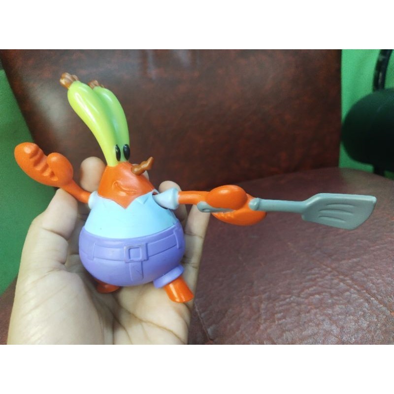 2012 Spongebob Squarepants Mr. Krabs Fencing # 16 McDonalds Happy Meal ...