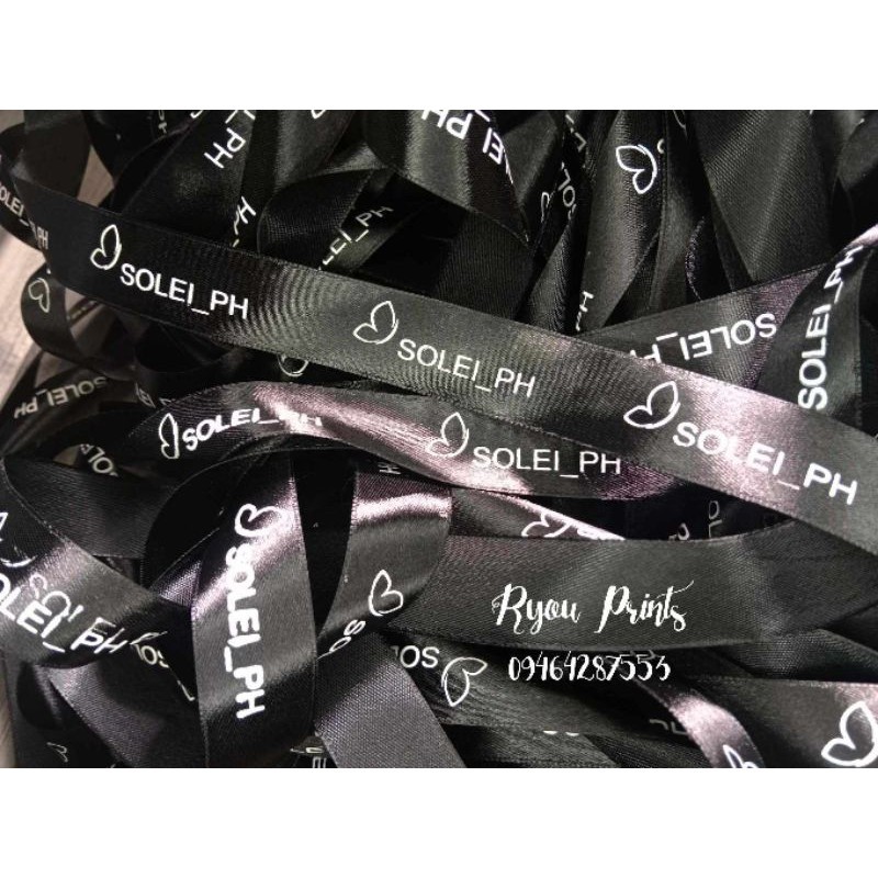 Personalized Ribbons for Business and Events 45 meters=50 yard | Shopee ...