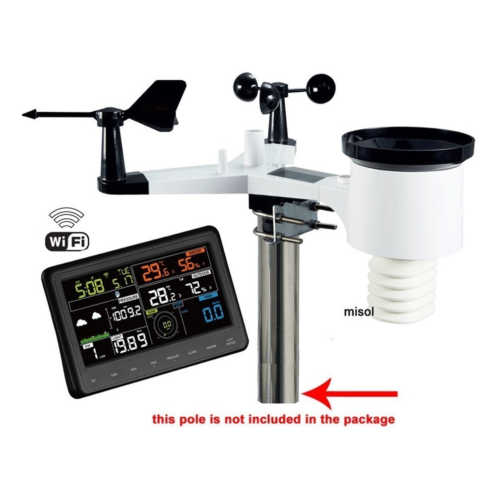 Wireless Weather Station Connect To Wifi, Upload Data To Web ...