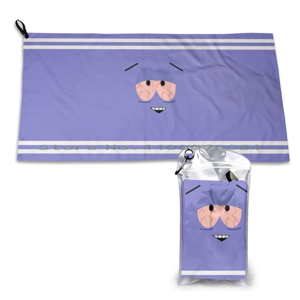 ☈towelie Quick Dry Towel Gym Sports Bath Portable Towelie Cartman Kenny Weed High Randy Marsh Ky