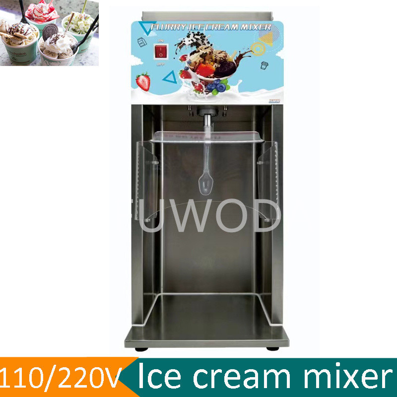 110/220V Ice Cream Mixer Commercial Ice Cream Shop Restaurant Equipment ...