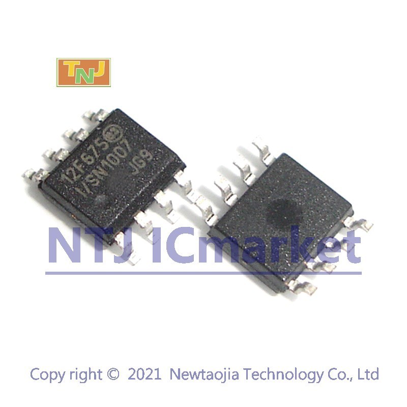 ★50 Pcs Pic12f675 I Sn Sop 8 12f675 8 Pin Flash Based 8 Bit Cmos