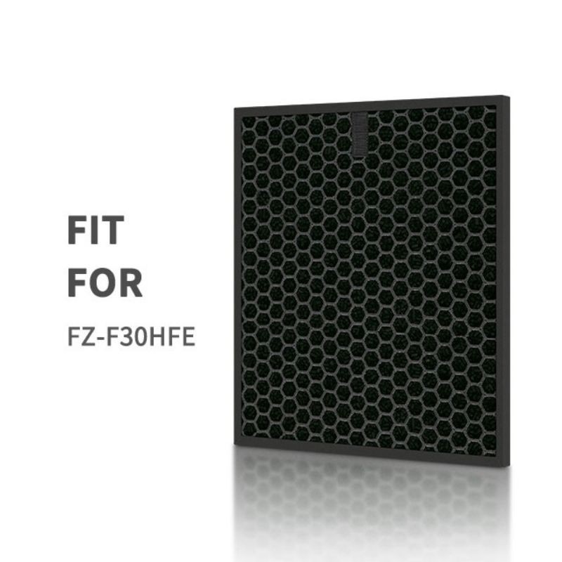 ~Air Purifier Filter Activated Carbon Filter For Sharp FZ-F30HFE KC ...
