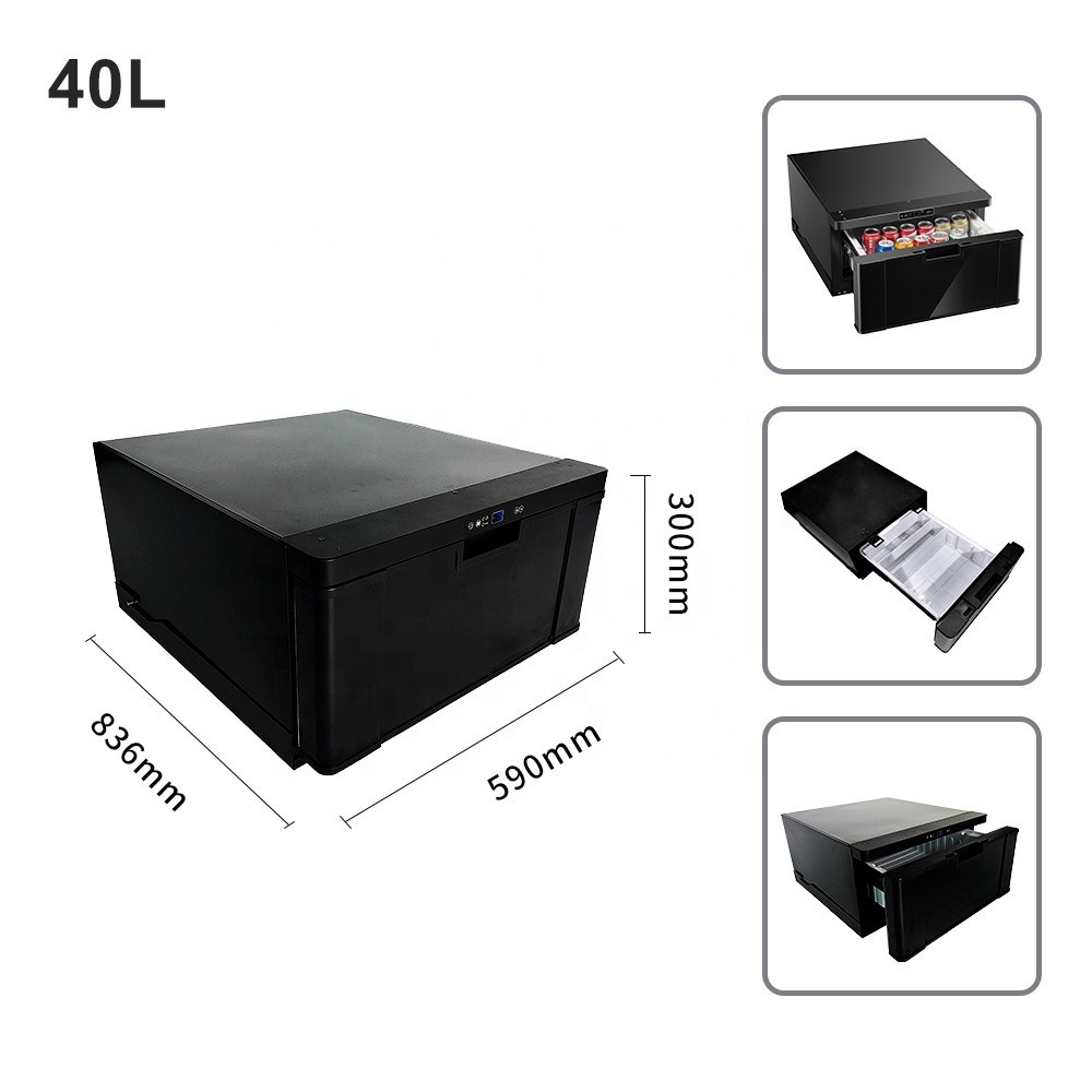 ⊹Hot Items R134a 40L Car Mini Drawer RV Built-in Mini Cooler 12v Dc ...
