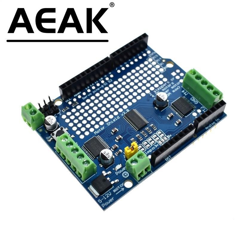 ☃iic I2c Tb6612 Mosfet Stepper Motor Pca9685 Pwm Servo Driver Shield V2 For Arduino Robot Pwm Un