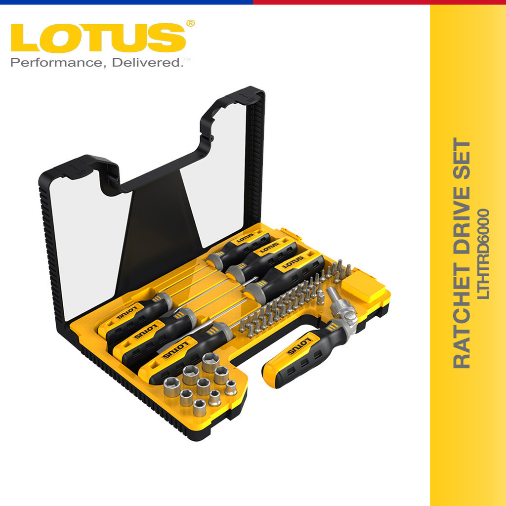 Lotus Screwdriver (Ratchet) LTHTRD6000 - Hand Tools | Shopee Philippines