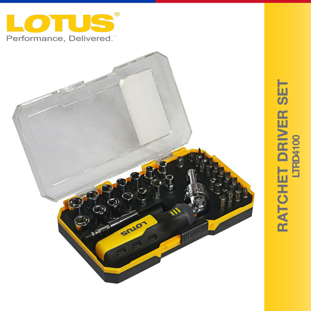 Lotus Ratchet Driver Set LTRD4100 - Mechanic Tools | Shopee Philippines