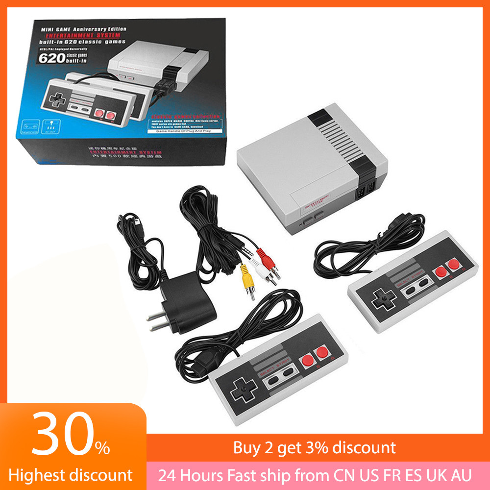 ♥Mini TV Games Console Retro 8 Bit Player Console Video Game Built-In ...