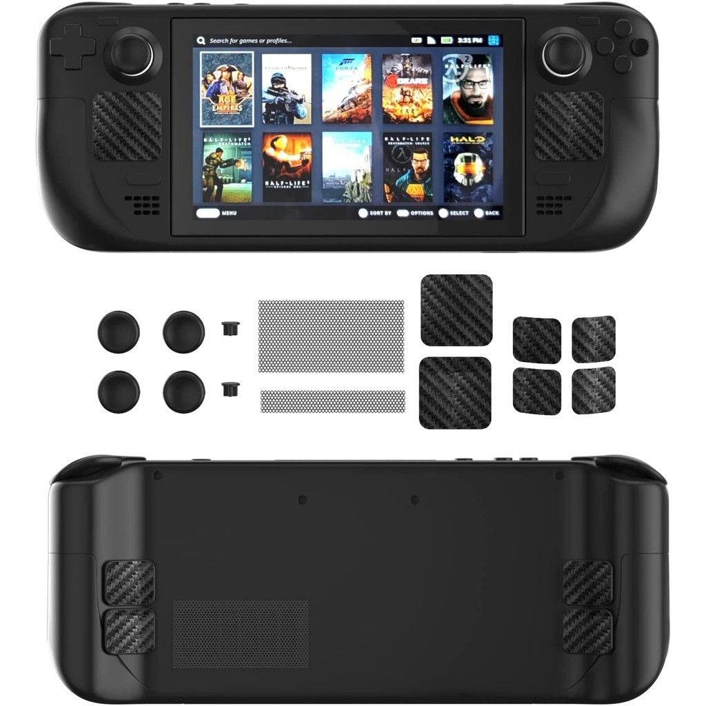 Steam Deck Accessories, 9 in 1 Steam Deck Dust Plugs, Steam Deck Touch ...