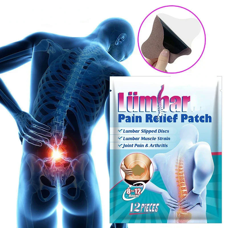 2024 Waist Sticker Wormwood Analgesic Back Plaster Spondylosis Pain ...