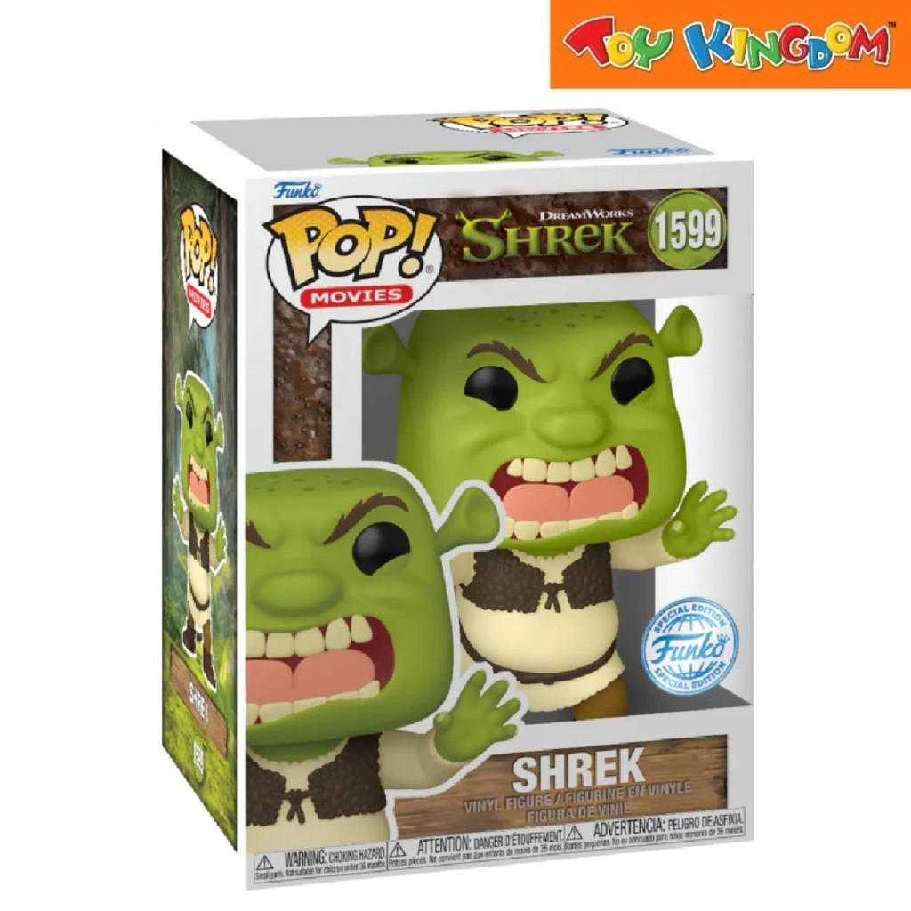 Funko Pop! Movies Shrek Dreamworks 30th Anniversary Scary Shrek Action ...