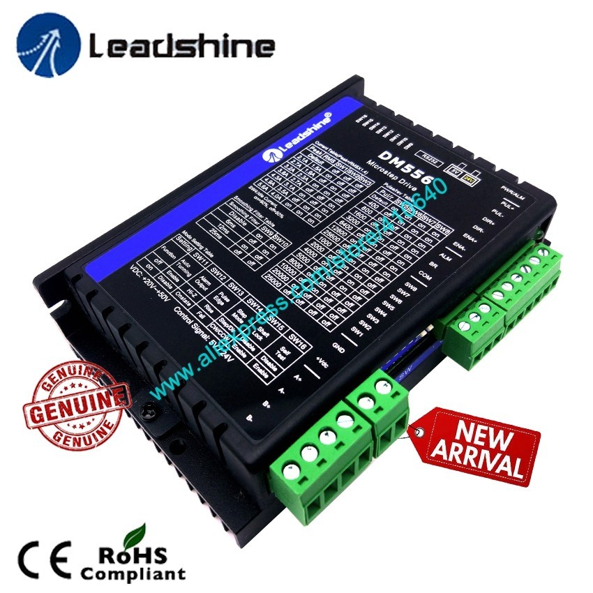 웃Genuine Leadshine DM556 2 Phase Digital Stepper Drive with Max 50 VDC Input Same Price But ...