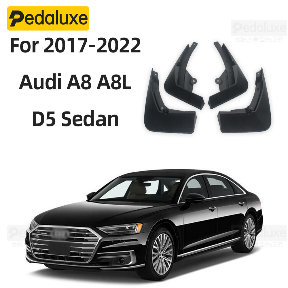☯Genuine New Splash Guards Mud Flaps Guards For 2017-2022 Audi A8 A8L ...