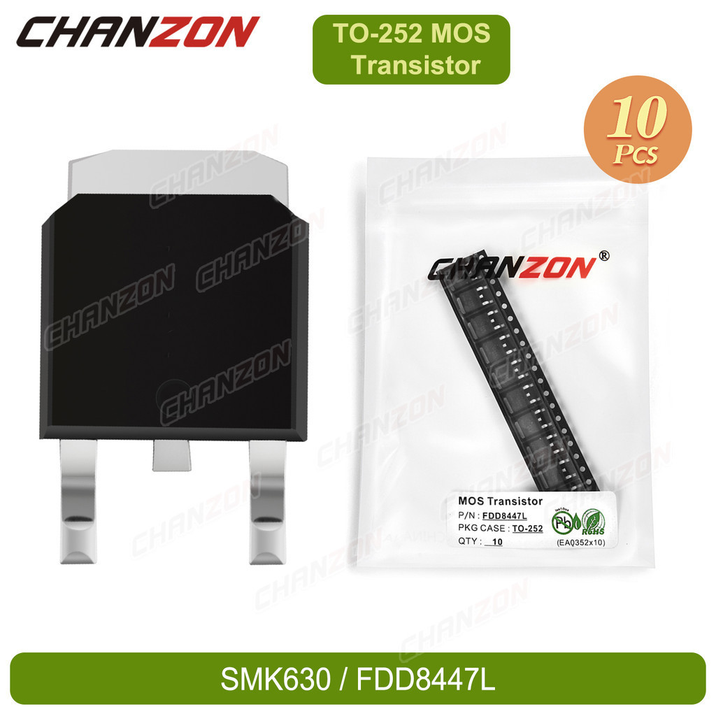 ⚜10PCS/Lots TO-252 SMK630 FDD8447L SMD Mosfet Bipolar Junction ...