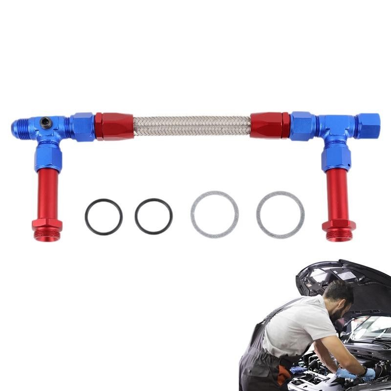 ♥Dual Carb Oil Feed AN6 Dual Feed Oil Carburetor Oil Kit AN6 Dual Feed ...